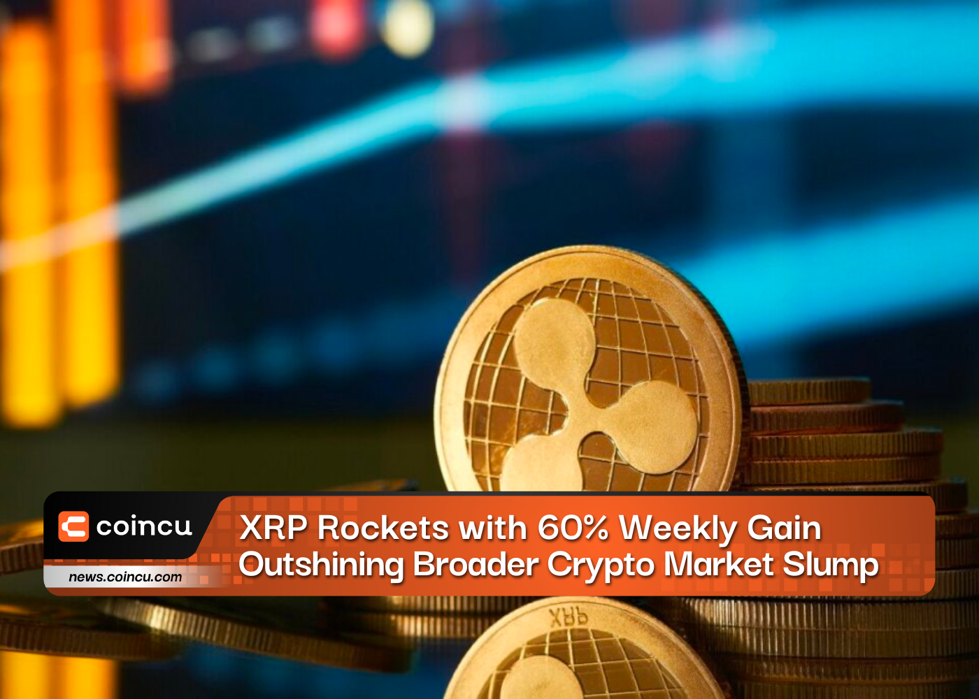 XRP Rockets with 60% Weekly Gain, Outshining Broader Crypto Market Slump